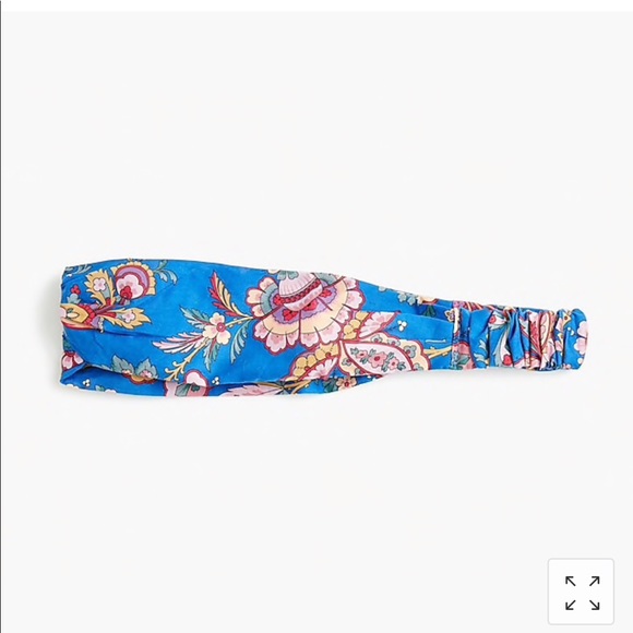 J. Crew | Accessories | Jcrew Soft Twist Headband In Liberty Print ...